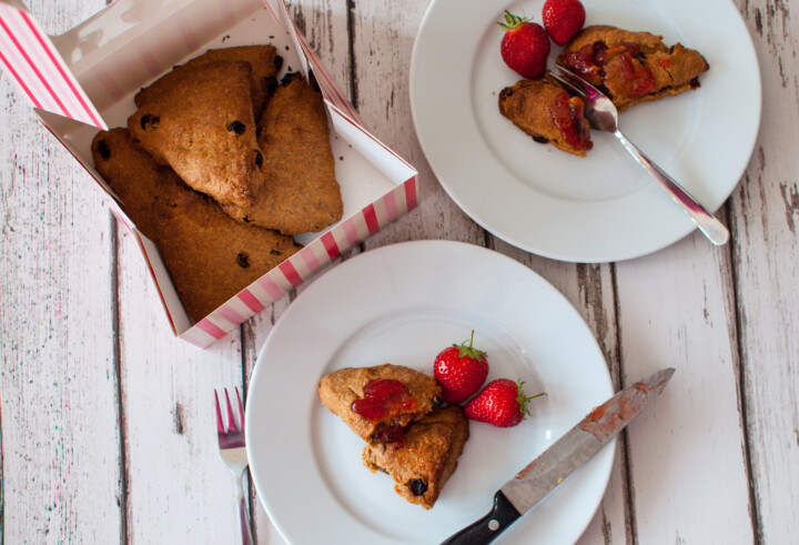 Clean eating scones recipe - Dairy Free, Egg Free and Delicious