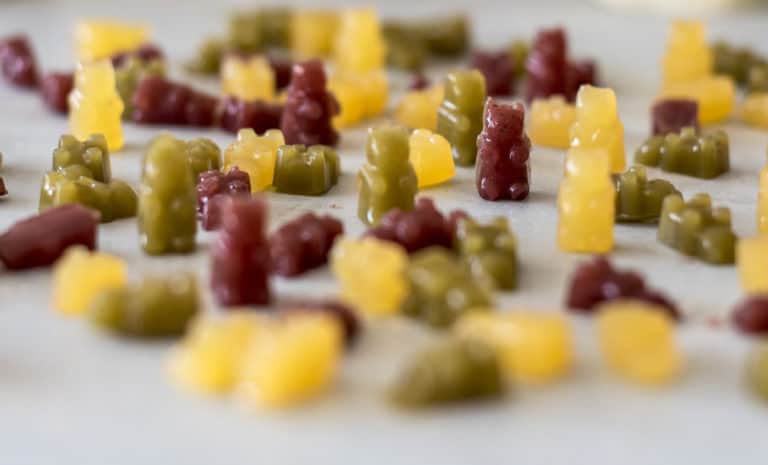 Healthy Gummy Bears Recipe - No gelatin and ready in 15 minutes!