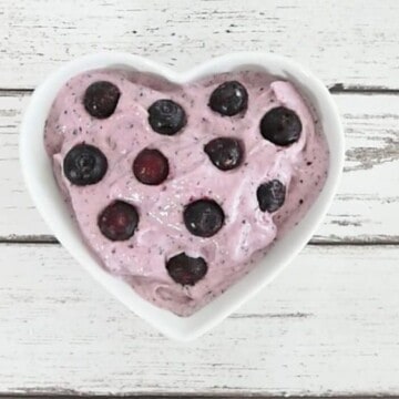 Simple clean eating ice cream recipe | Hedi Hearts
