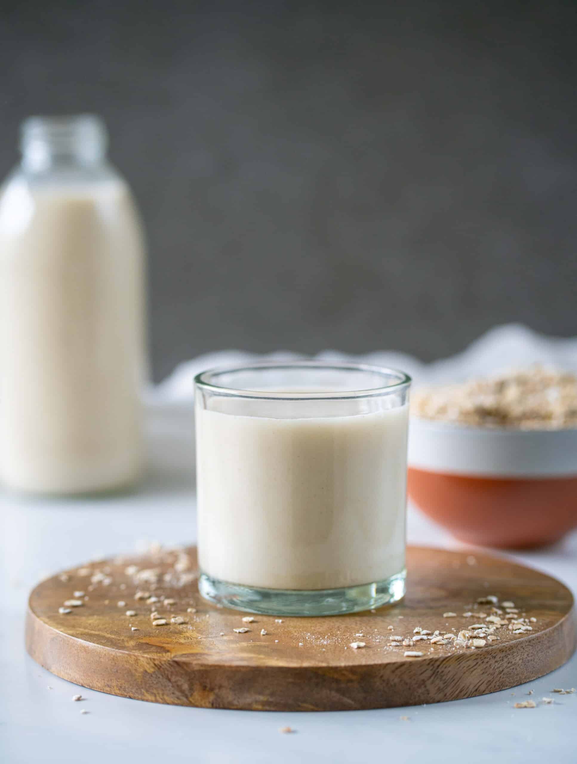 Homemade Oat Milk - Hedi Hearts Creamy and Delicious!