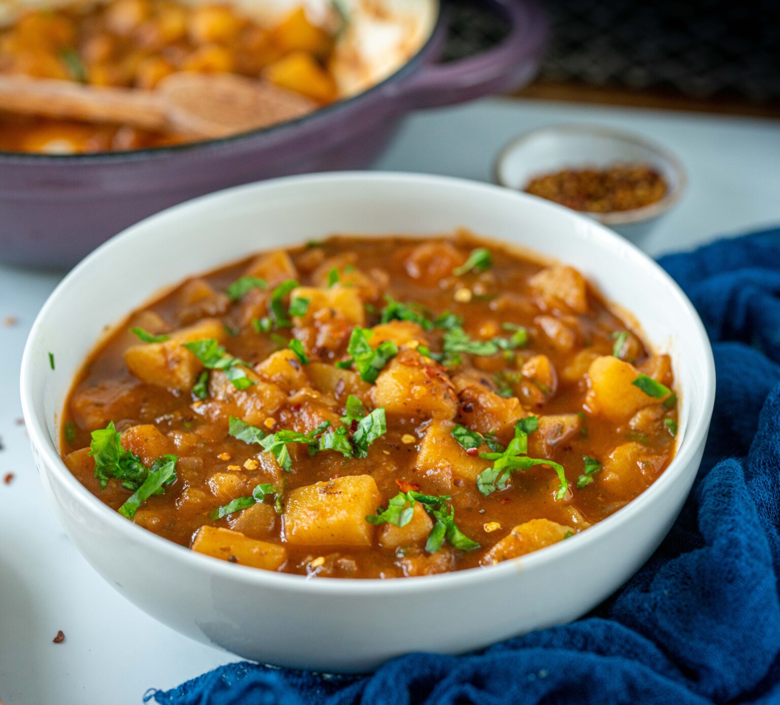 Potato Goulash Recipe - Vegan, Gluten-Free & Ready in 30 minutes!